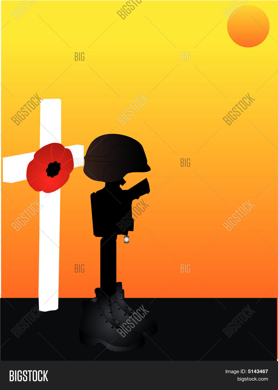 Fallen Soldiers.. Vector & Photo (Free Trial) | Bigstock
