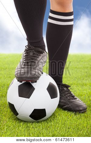 Soccer Player's Feet Image & Photo (Free Trial) | Bigstock
