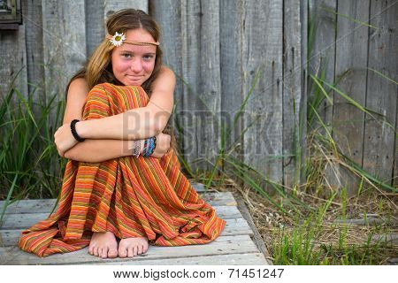Young Beautiful Hippie Image & Photo (Free Trial) | Bigstock
