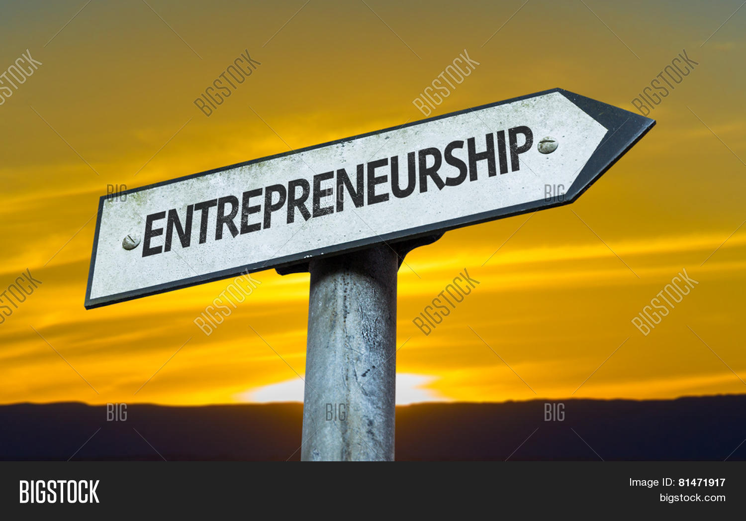 Entrepreneurship Sign Image & Photo (Free Trial) | Bigstock