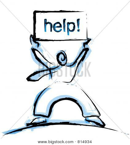 Help Sign Image & Photo (Free Trial) | Bigstock
