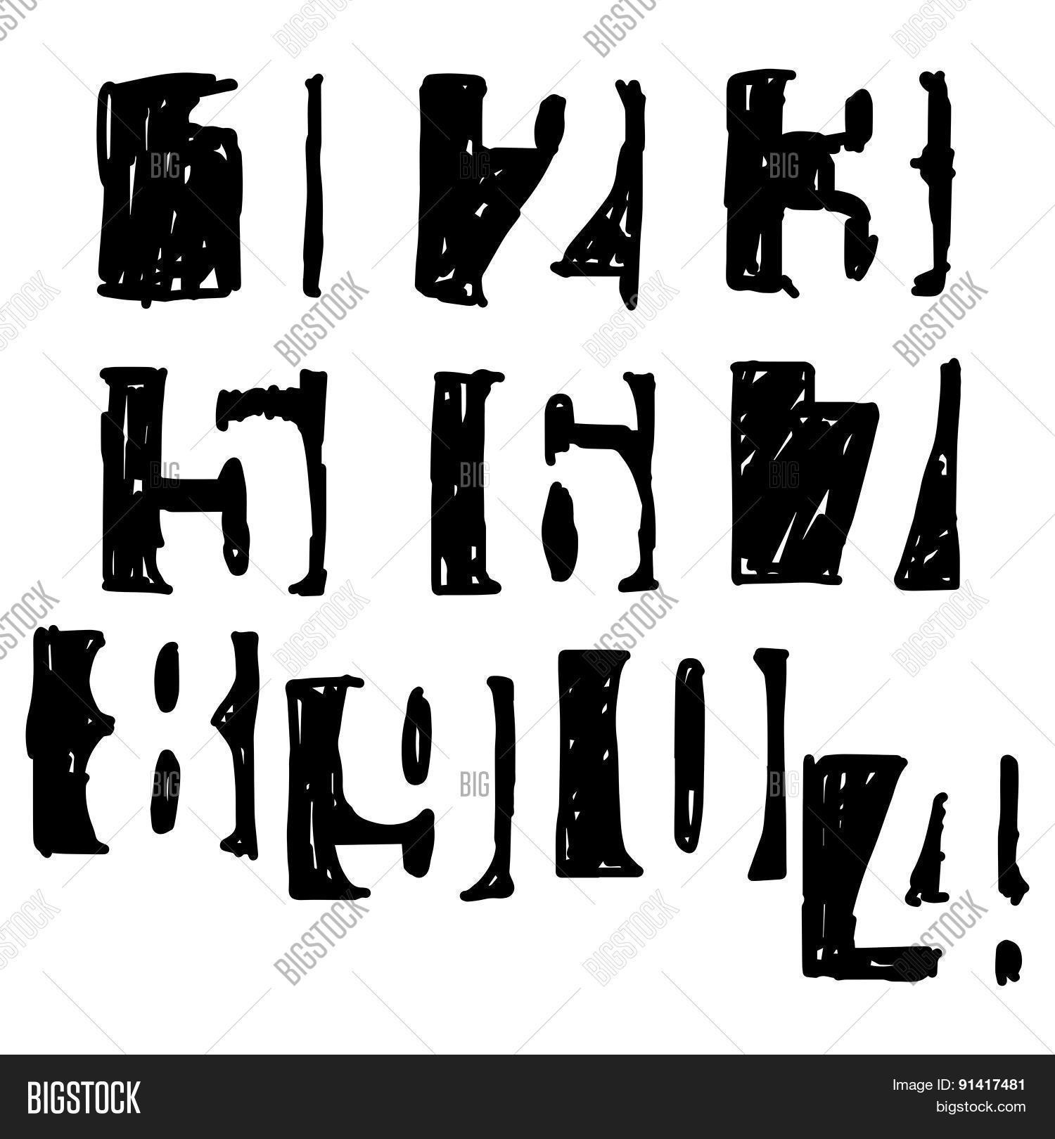 Hand-drawn Numbers Vector & Photo (Free Trial) | Bigstock