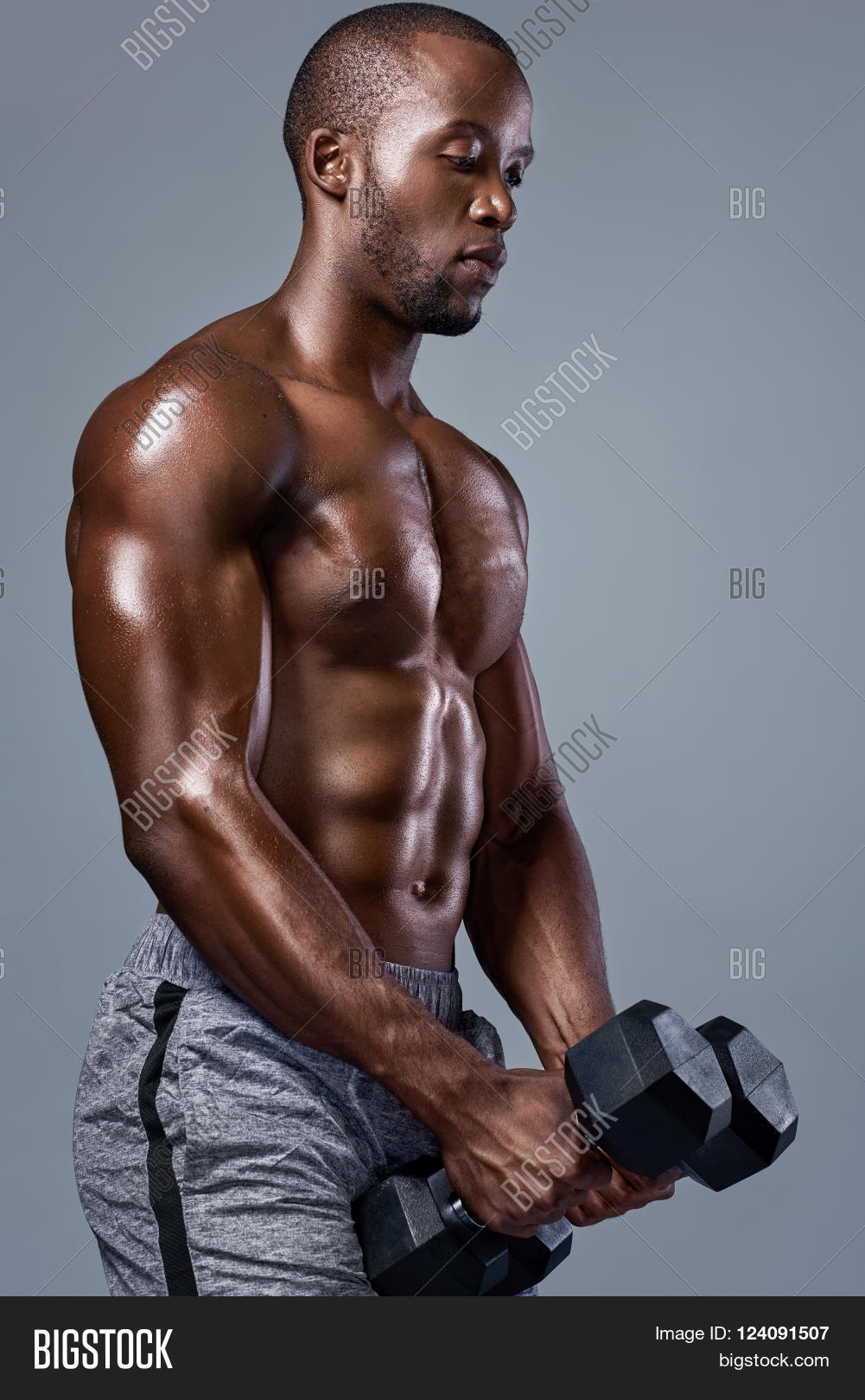 Muscular Black African Image & Photo (Free Trial) | Bigstock