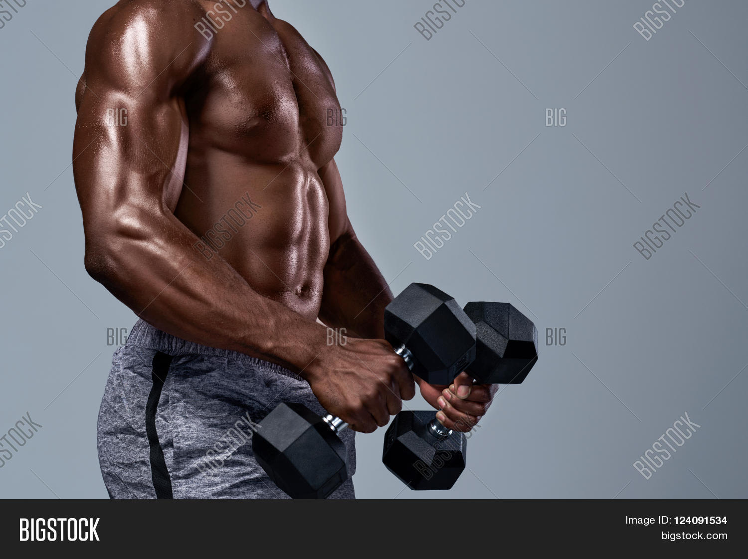 Muscular Black African Image & Photo (Free Trial) | Bigstock