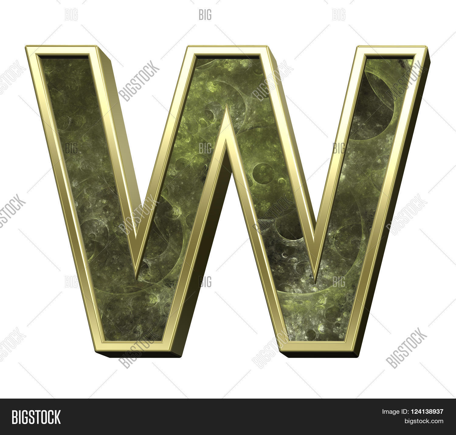 One Letter Fractal Image & Photo (Free Trial) | Bigstock