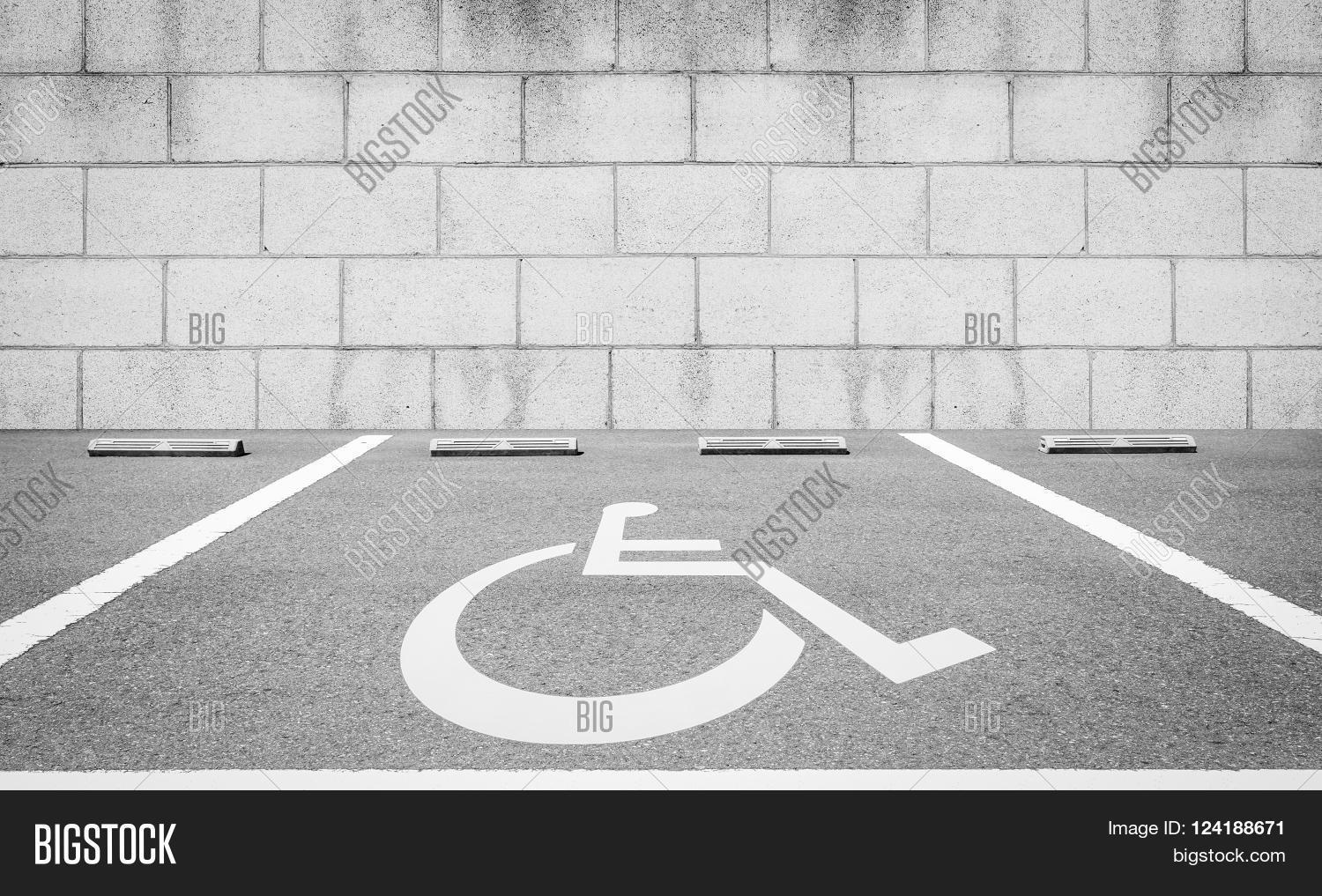 Handicap Parking Areas Image & Photo (Free Trial) | Bigstock
