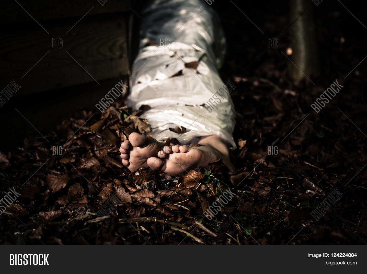 Wrapped Body Homicide Image & Photo (Free Trial) | Bigstock