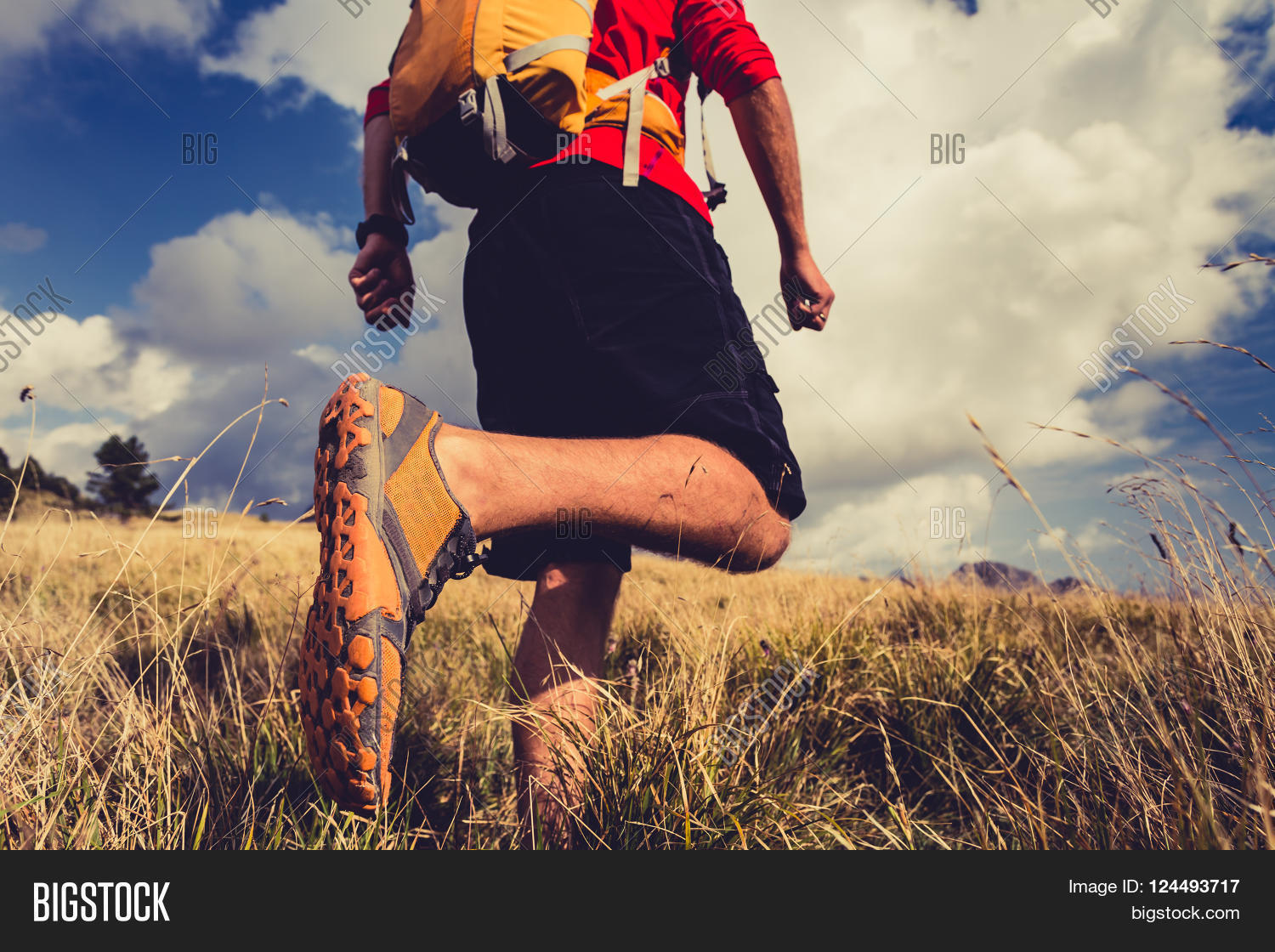 Hiking Man Trail Image & Photo (Free Trial) | Bigstock
