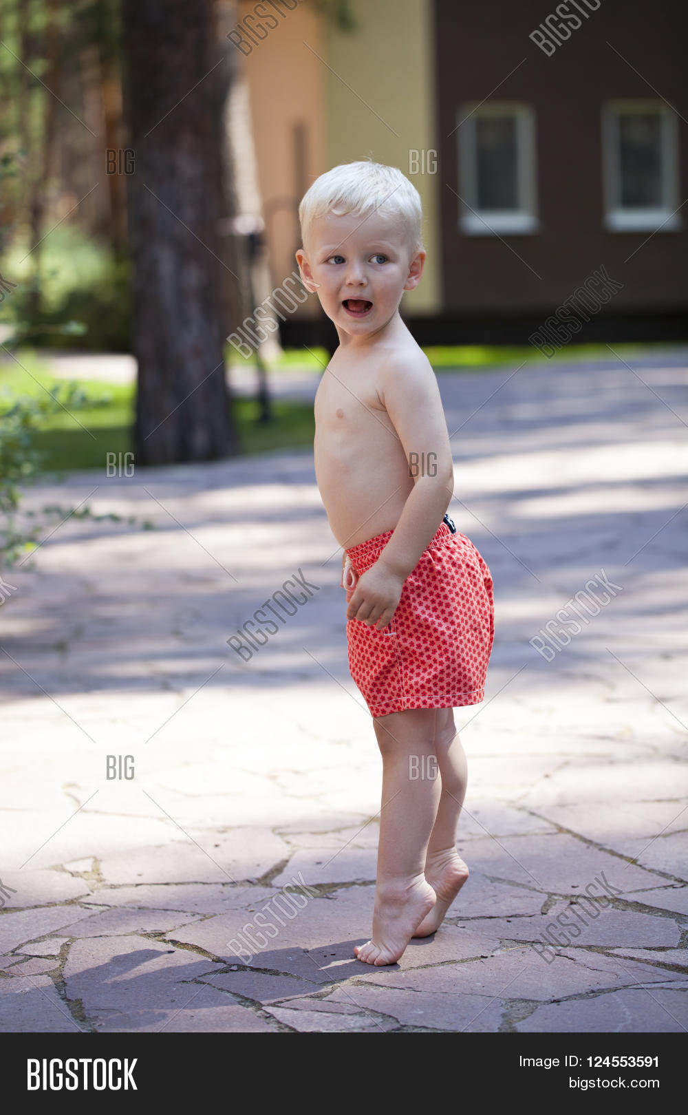 Standing On Tiptoe. Image & Photo (Free Trial) | Bigstock