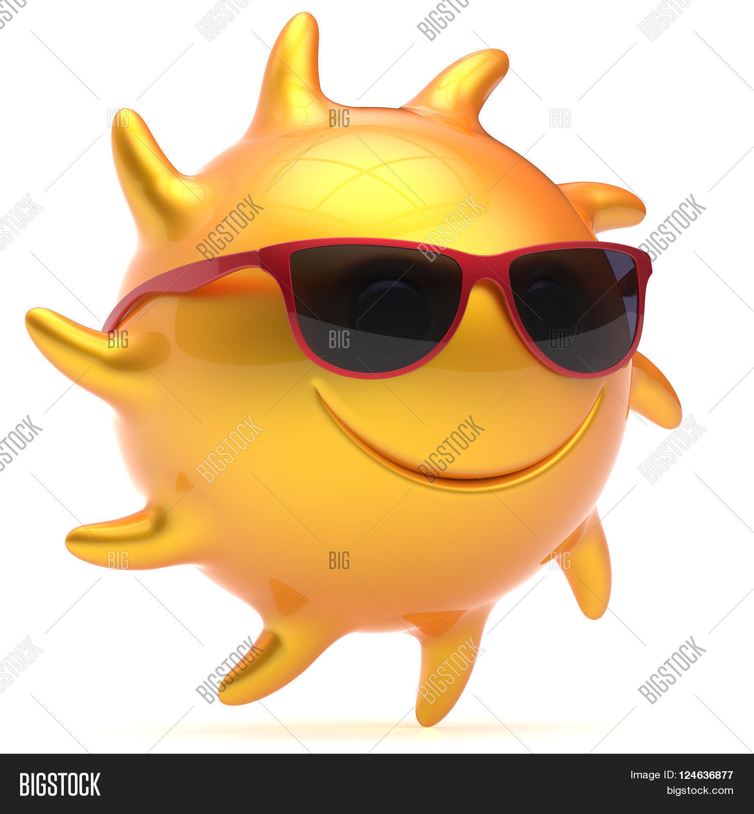 Sun Smiley Face Ball Image & Photo (Free Trial) | Bigstock
