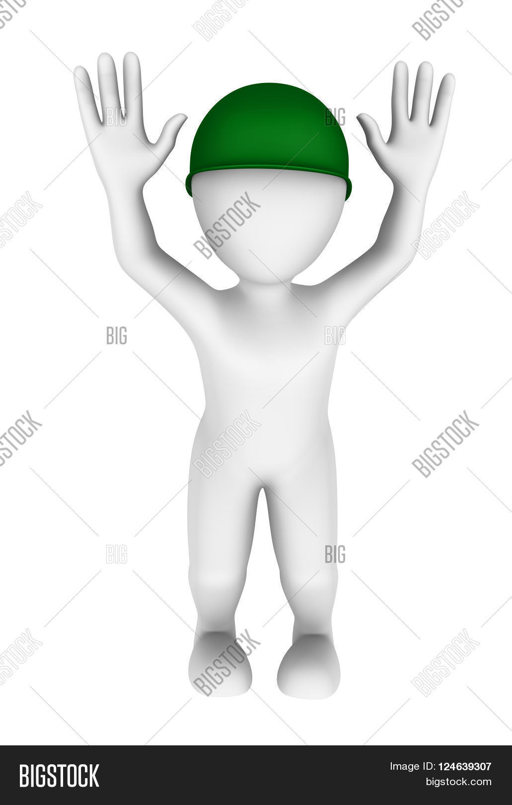 3d Coward Soldier Image & Photo (Free Trial) | Bigstock