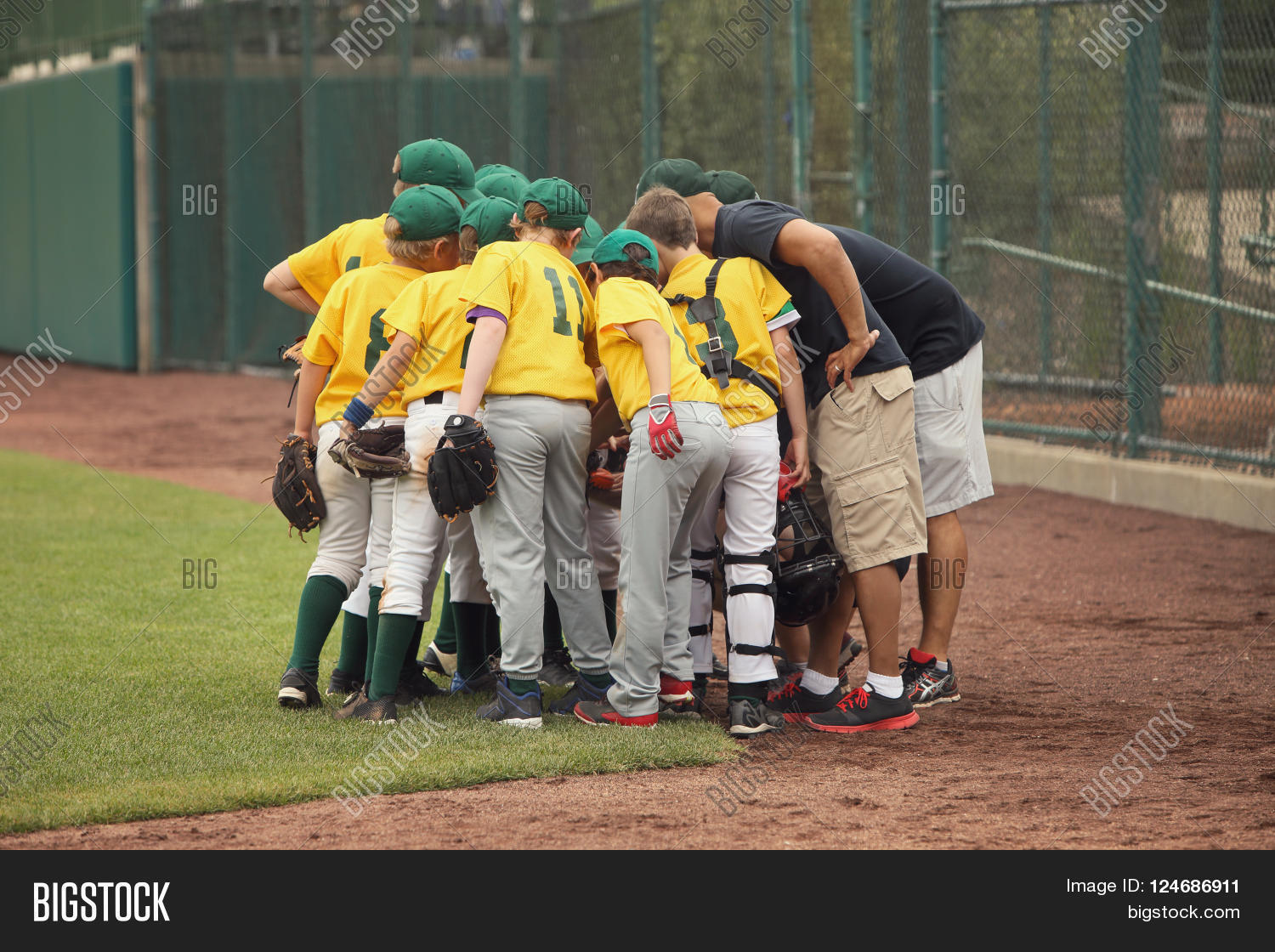 Baseball Team Huddle Image & Photo (Free Trial) | Bigstock