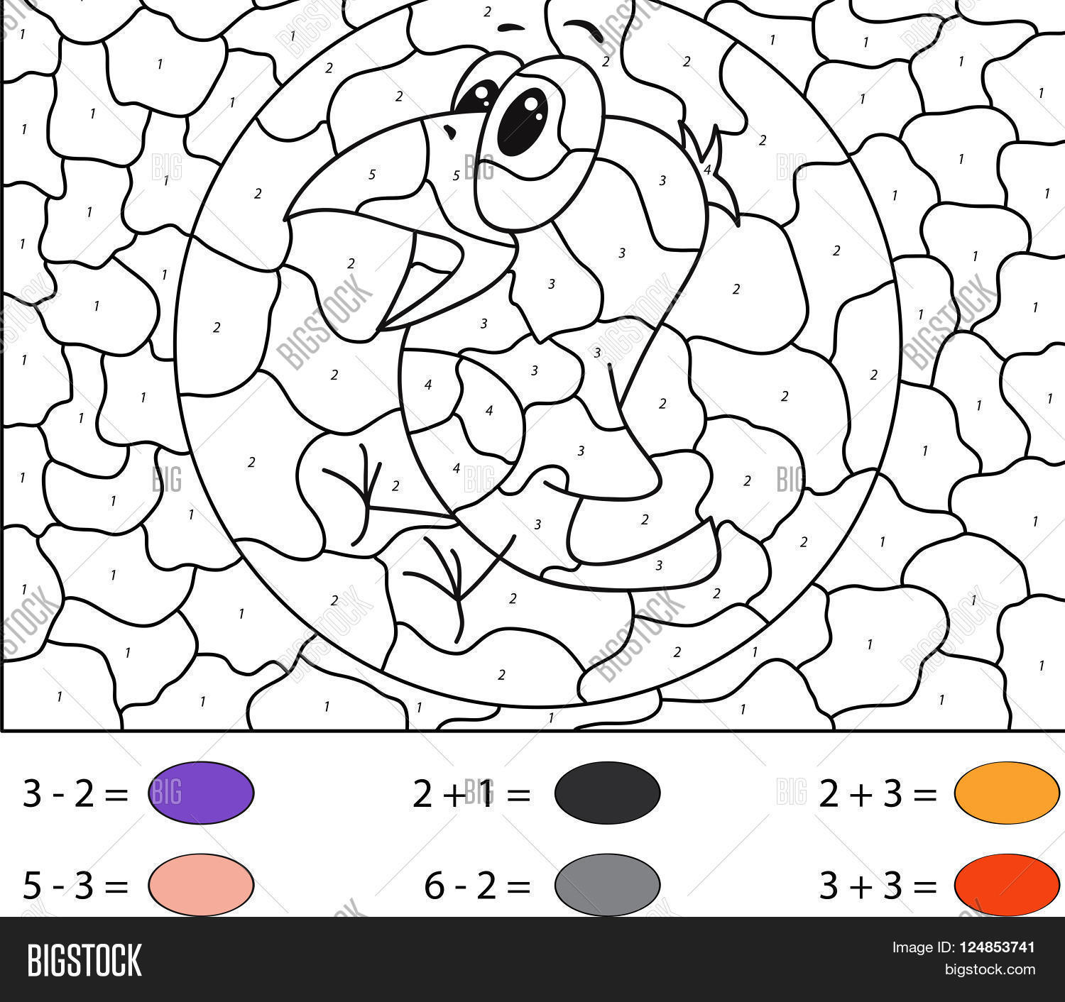 Funny Cartoon Snake. Vector & Photo (Free Trial) | Bigstock