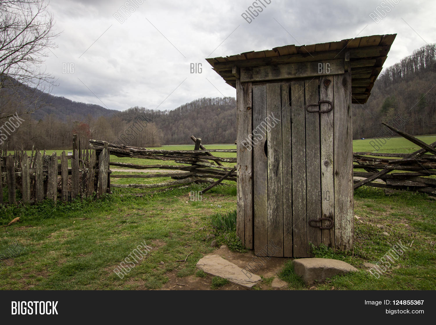 Wooden Outhouse. Image & Photo (Free Trial) | Bigstock