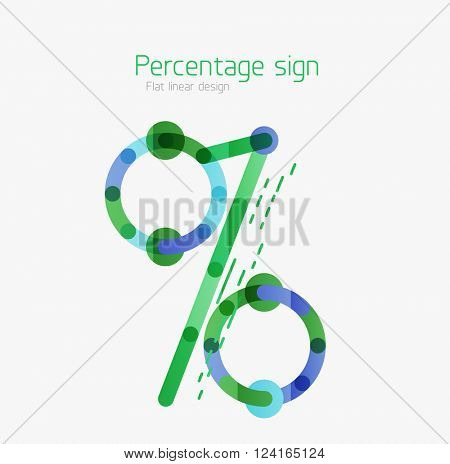Percentage Sign Vector & Photo (Free Trial) | Bigstock