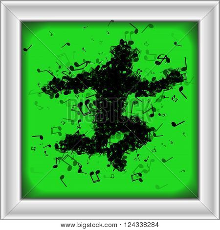 Man Made Music Notes Vector & Photo (Free Trial) | Bigstock