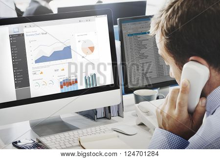 Business Chart Visual Image & Photo (Free Trial) | Bigstock