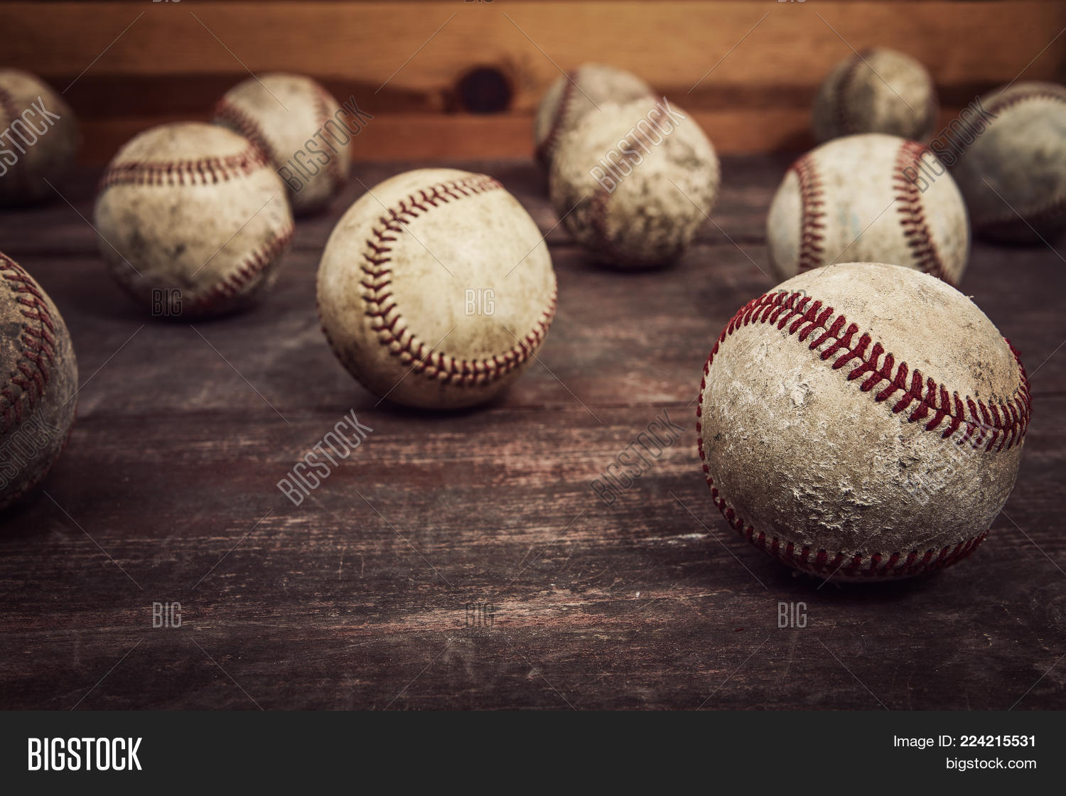 Old Vintage Baseball Image & Photo (Free Trial) | Bigstock