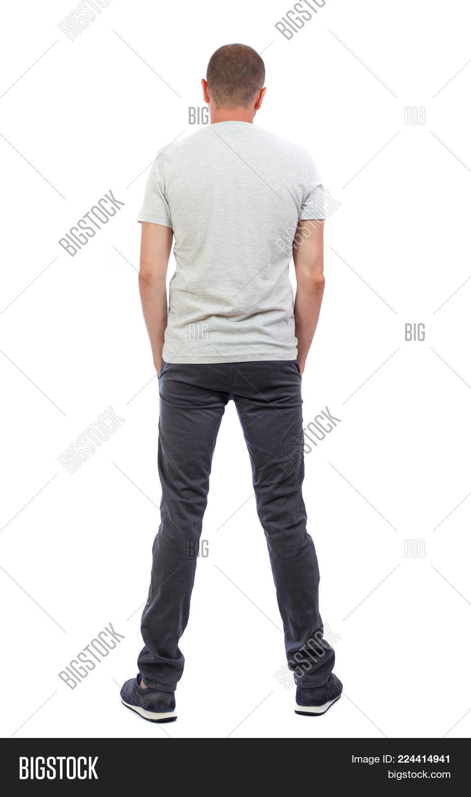 Back View Man Jeans. Image & Photo (Free Trial) | Bigstock