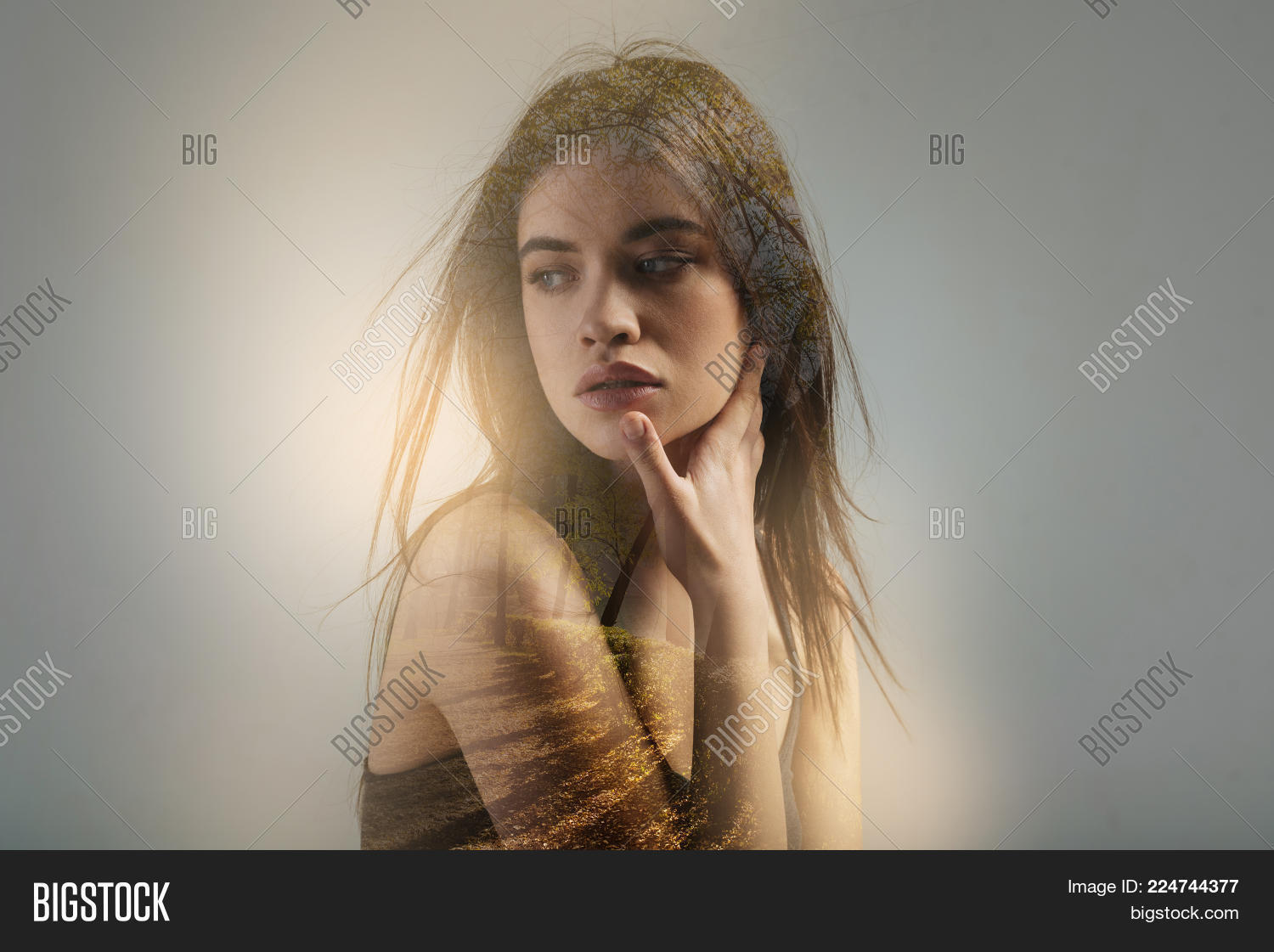 Lonely Girl. Sad Image & Photo (Free Trial) | Bigstock