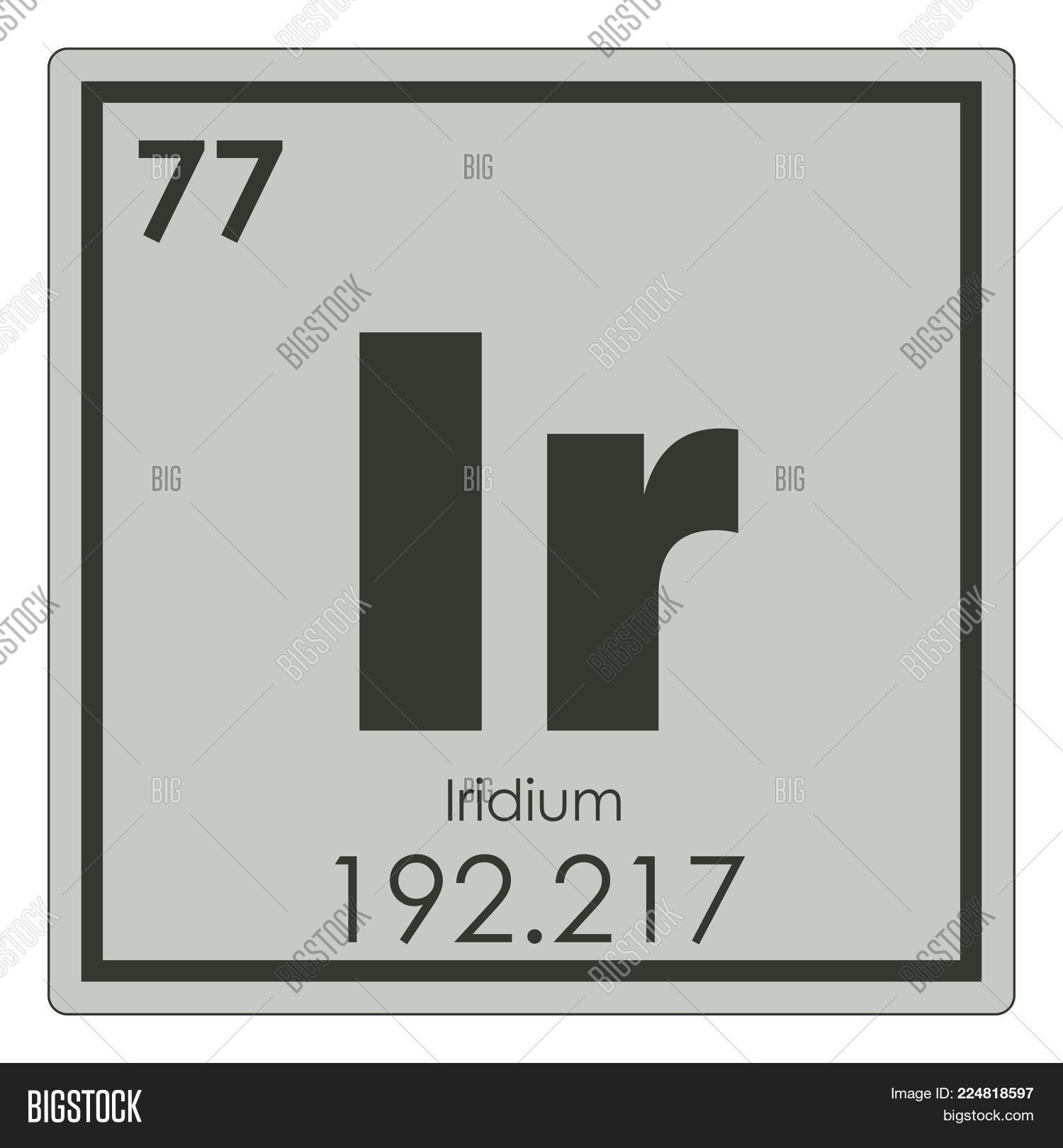 Iridium Chemical Image & Photo (Free Trial) | Bigstock