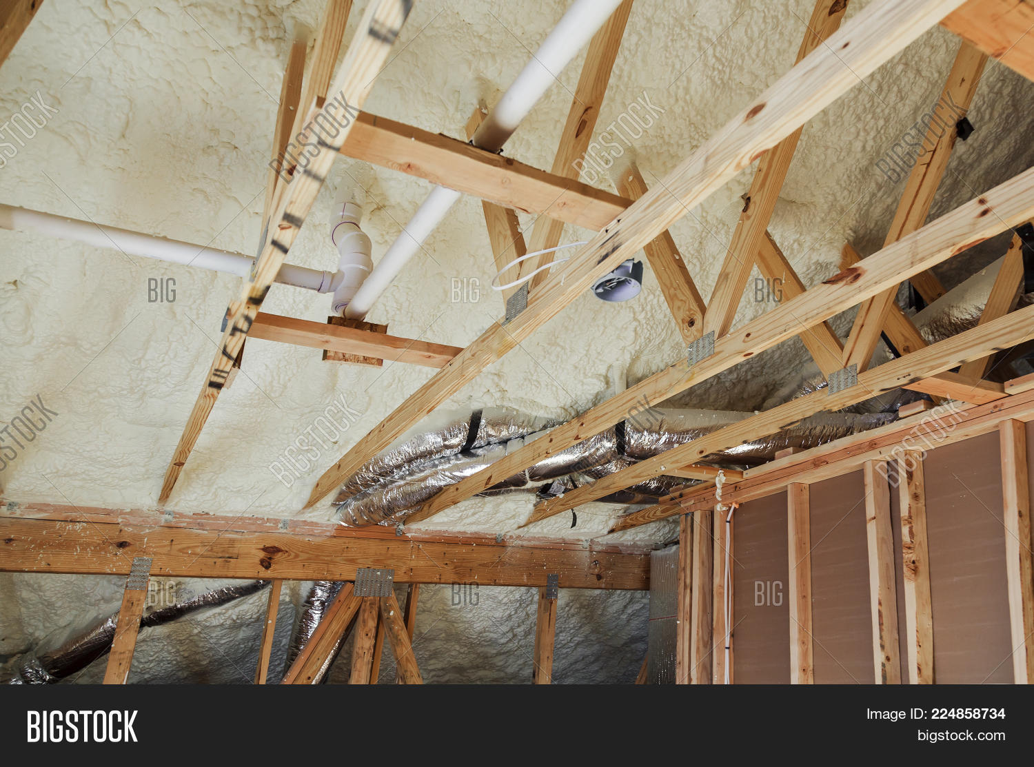 Insulation Attic Image & Photo (Free Trial) | Bigstock