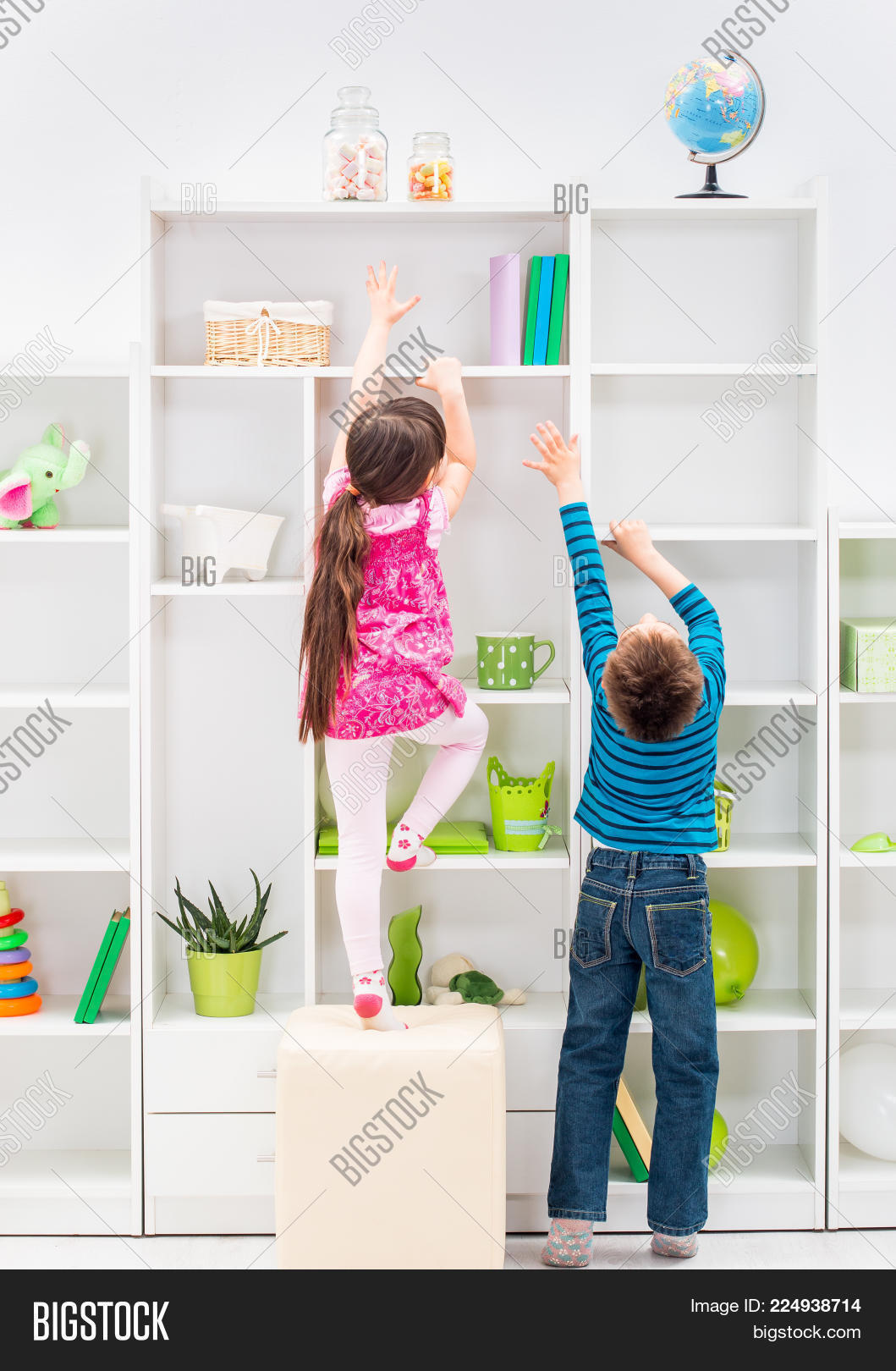 Children Trying Reach Image & Photo (Free Trial) | Bigstock