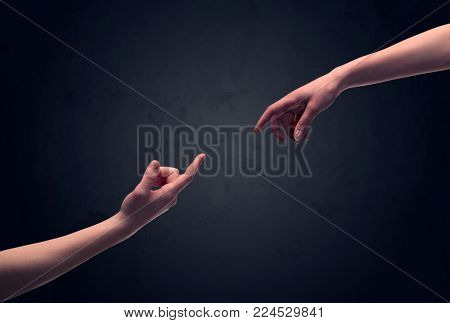 Hands Almost Touching Images, Illustrations & Vectors (Free) - Bigstock
