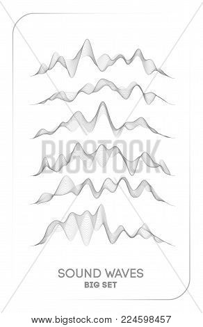 Sound Wave Vector . Vector & Photo (Free Trial) | Bigstock