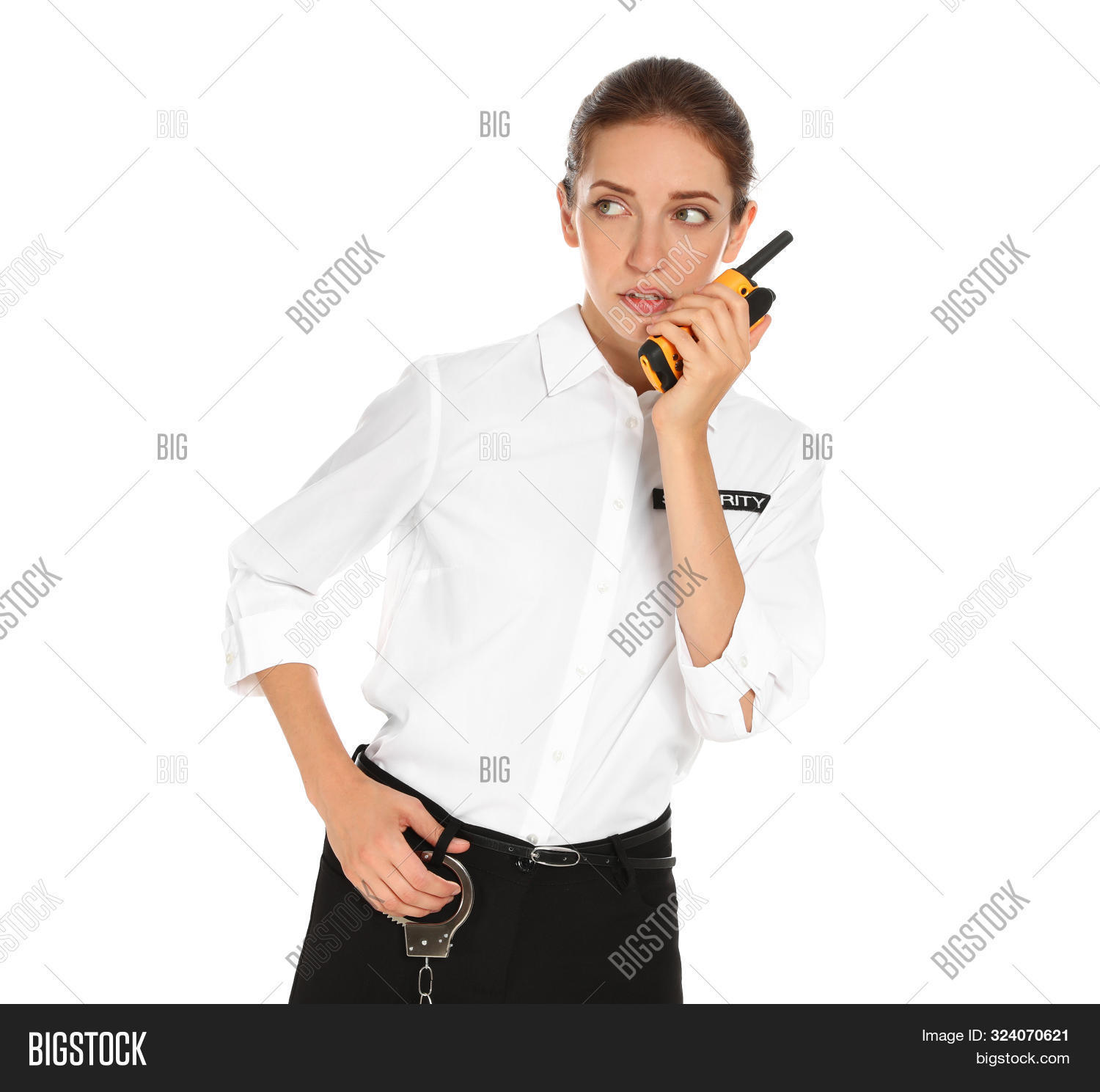 Female Security Guard Image & Photo (Free Trial) | Bigstock