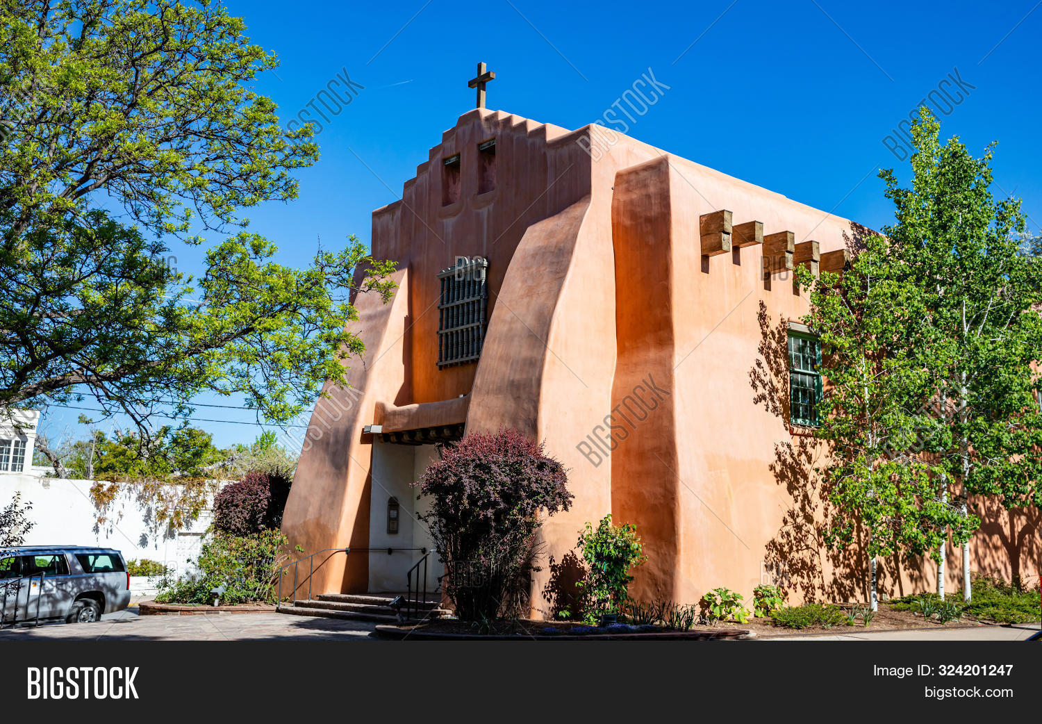Church Santa Fe City Image & Photo (Free Trial) | Bigstock