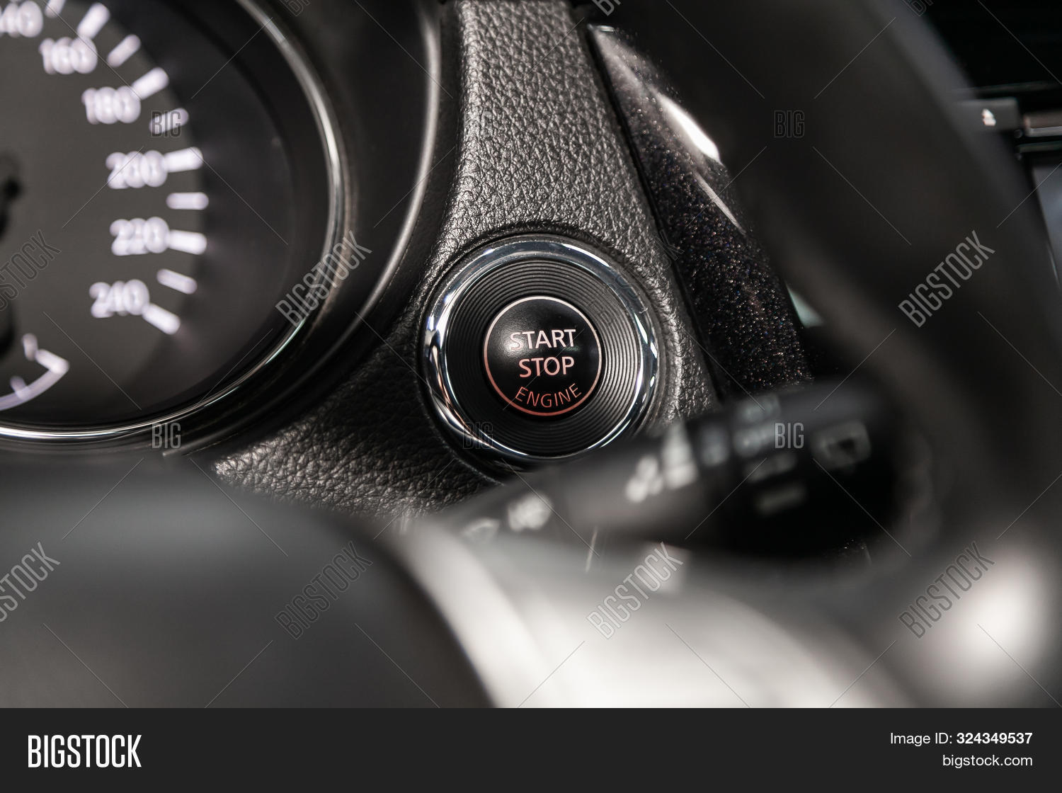 Car Engine Push Start Image & Photo (Free Trial) | Bigstock
