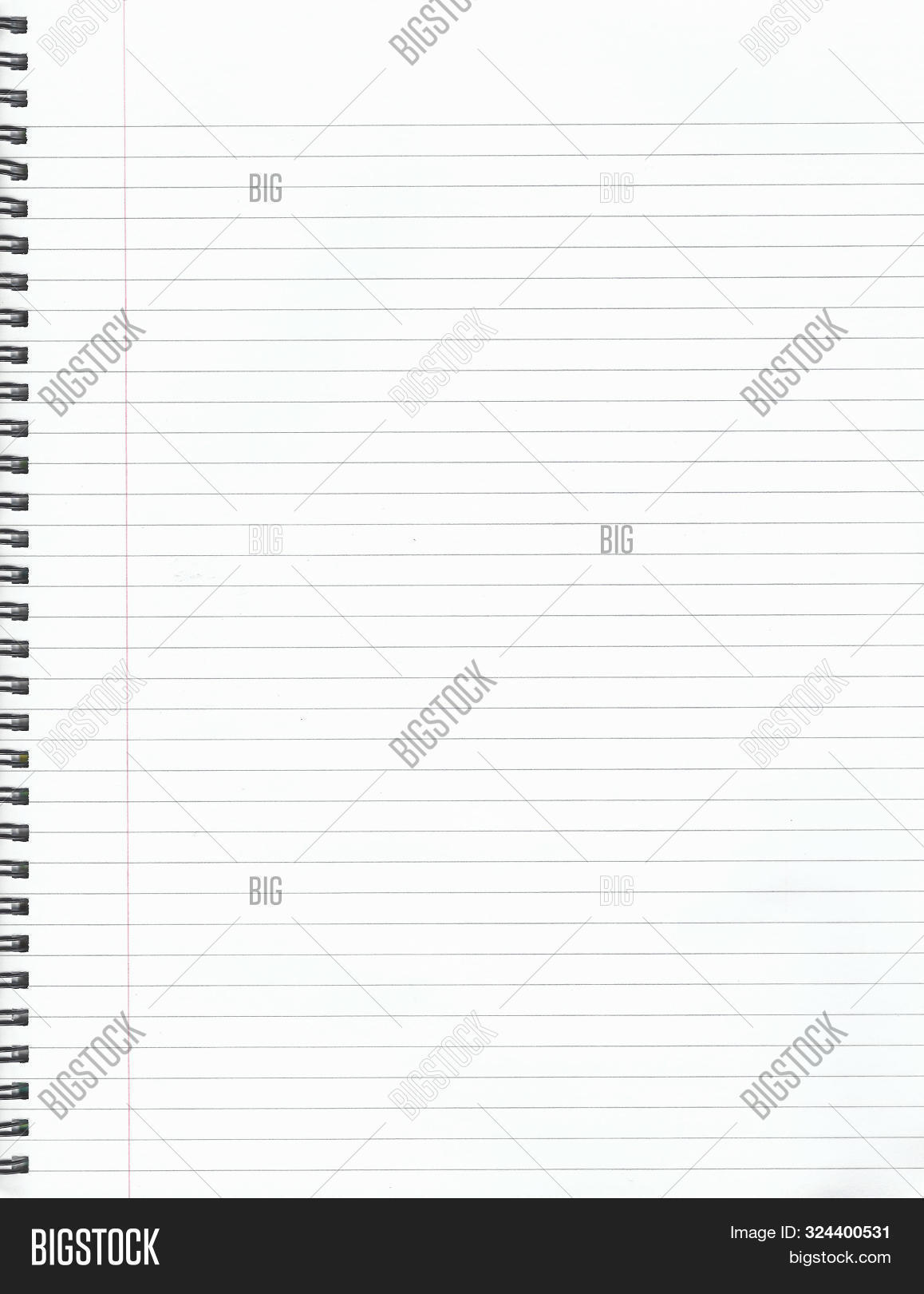 Lined Paper Standard Image & Photo (Free Trial) | Bigstock