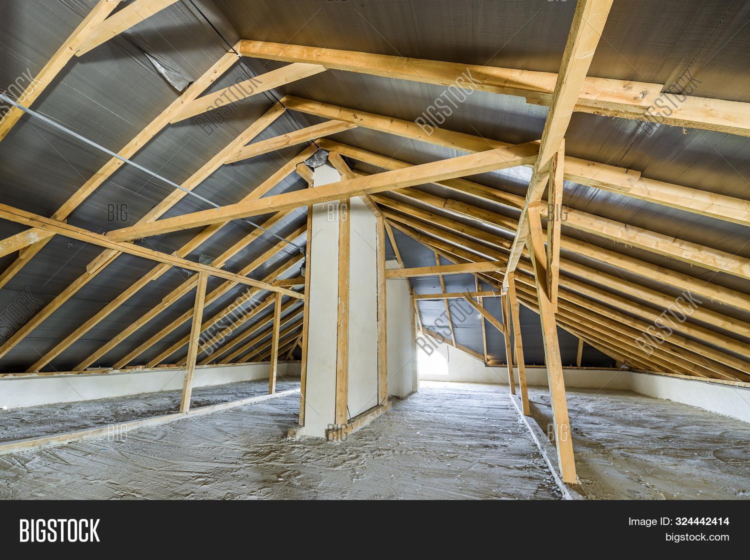 Attic Building Wooden Image & Photo (Free Trial) | Bigstock