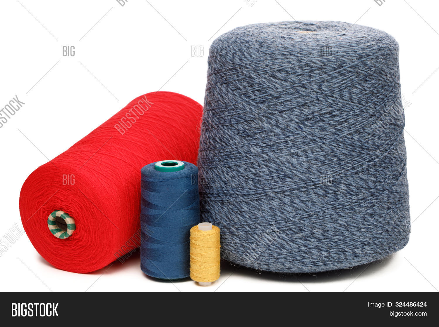 Cones Spools Synthetic Image & Photo (Free Trial) | Bigstock