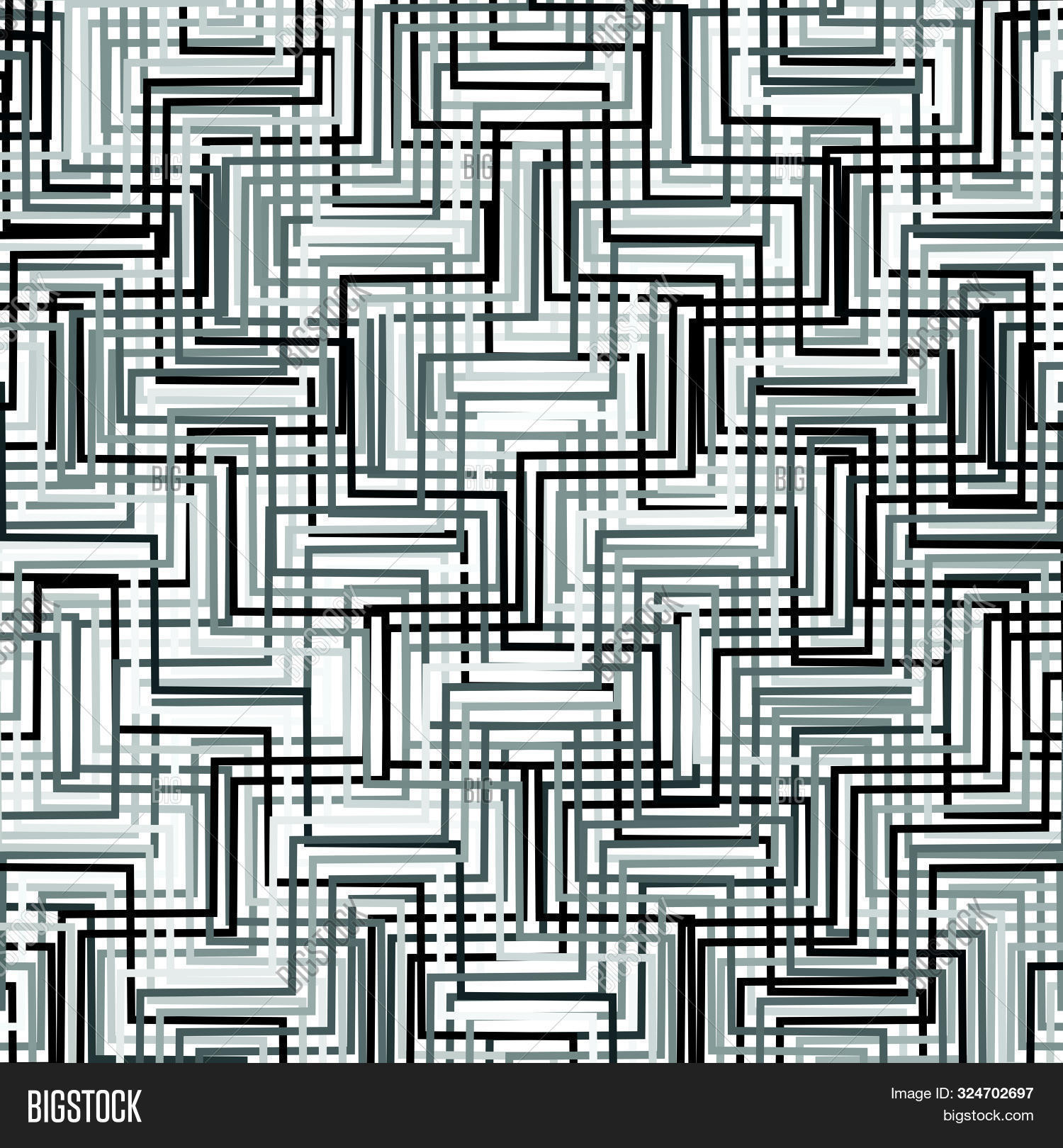 Complicated Greyscale Vector & Photo (Free Trial) | Bigstock