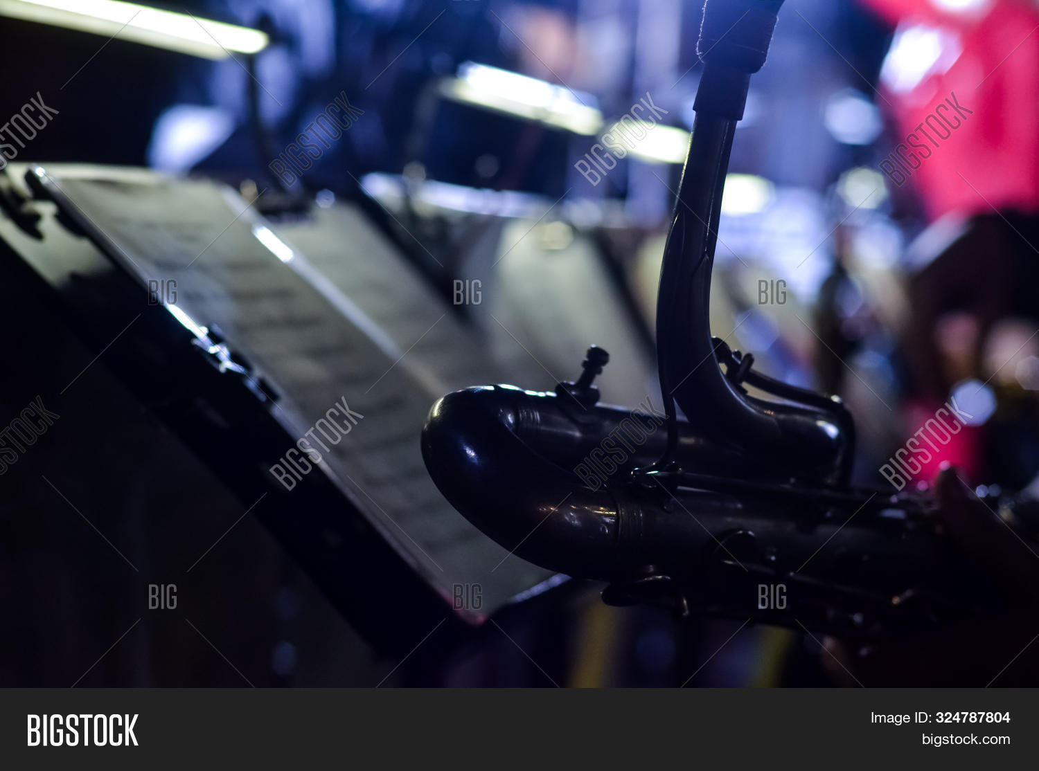Orchestra Music Stands Image & Photo (Free Trial) | Bigstock