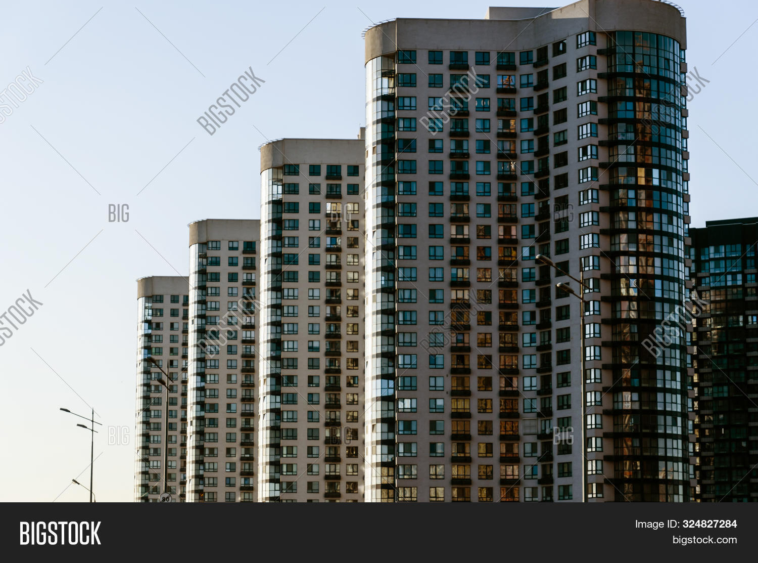 Row Modern High-rise Image & Photo (Free Trial) | Bigstock