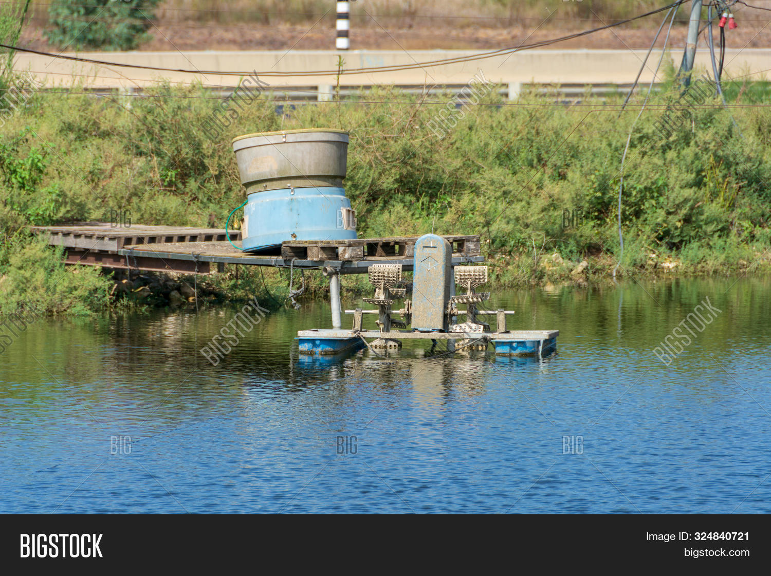 Fish Growing Ponds Image & Photo (Free Trial) | Bigstock