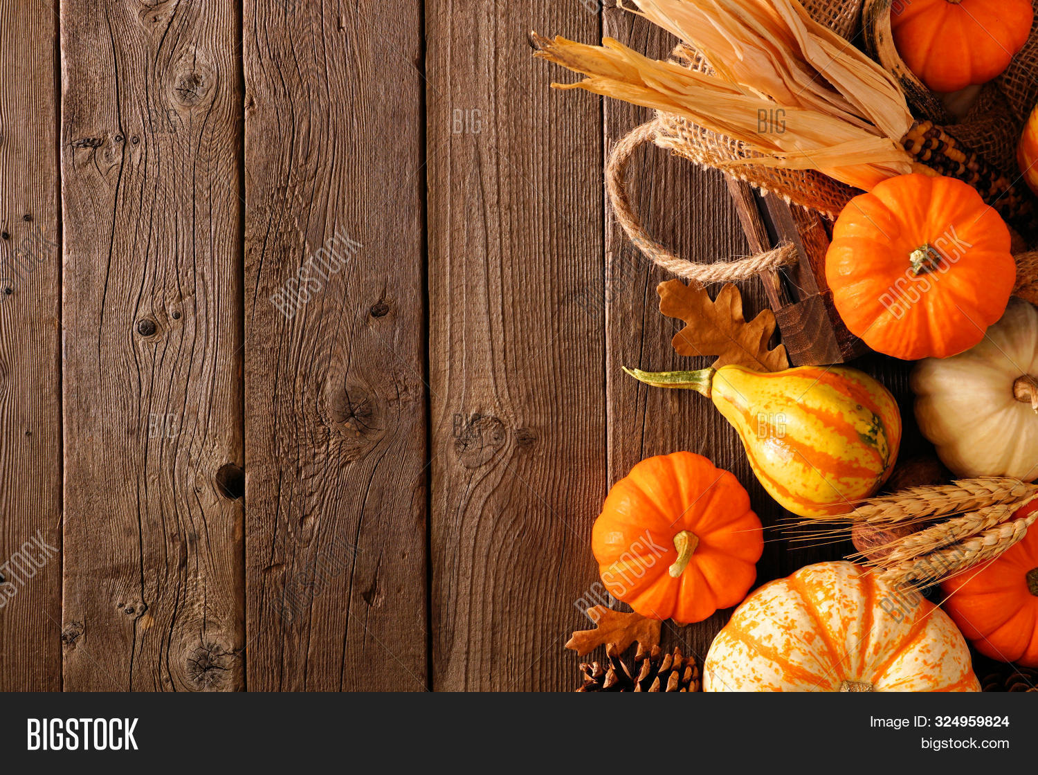 Fall Side Border Image & Photo (Free Trial) | Bigstock