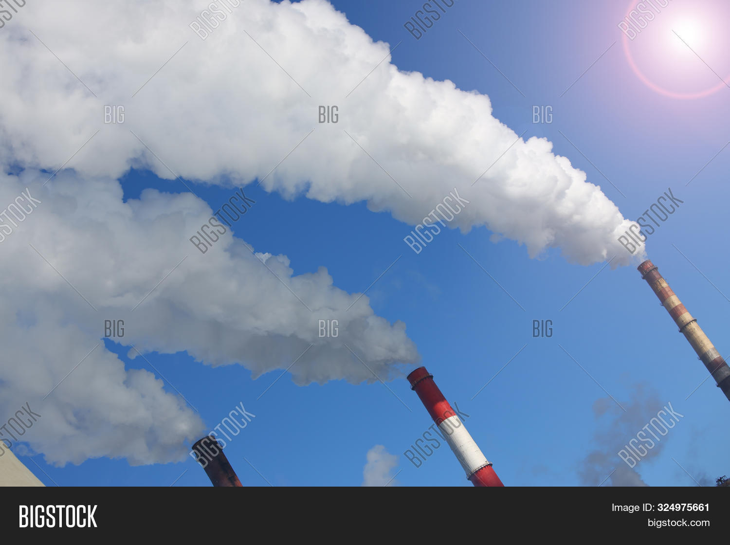 White Smoke Comes Image & Photo (Free Trial) | Bigstock