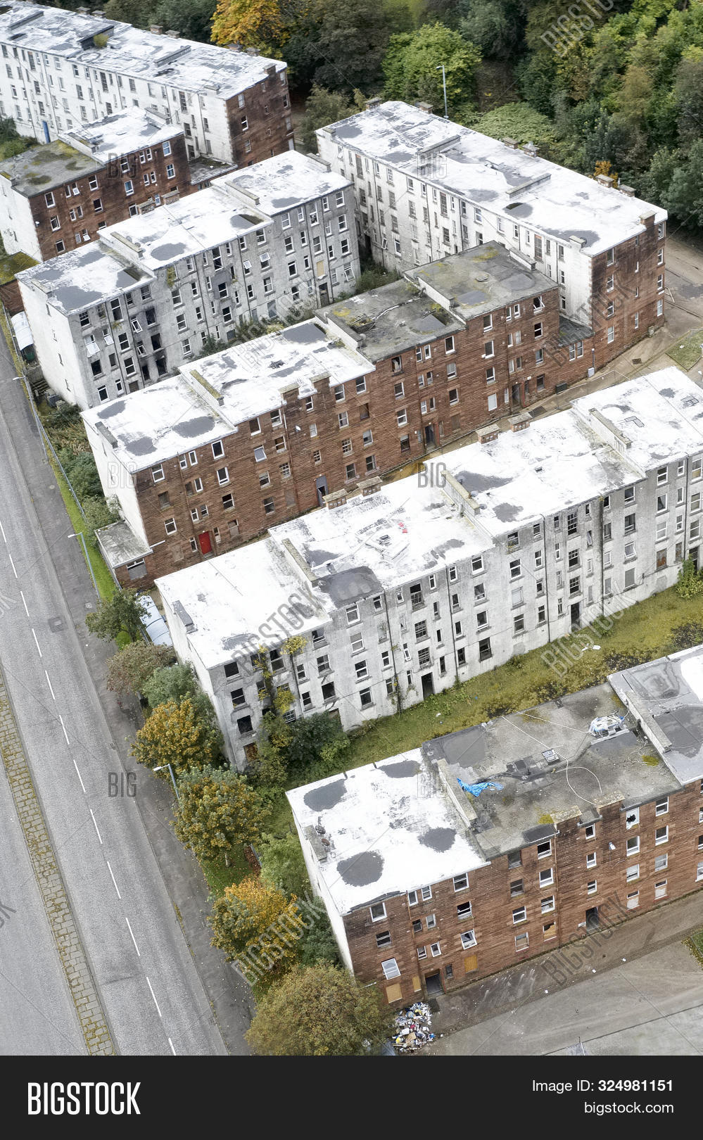 Derelict Council House Image & Photo (Free Trial) | Bigstock