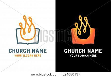 Church Vector Logo. Vector & Photo (Free Trial) | Bigstock