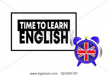 Time Learn English - Vector & Photo (Free Trial) | Bigstock