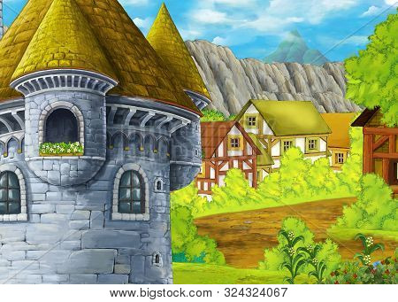 Valley Town Cartoon Images, Illustrations & Vectors (Free) - Bigstock