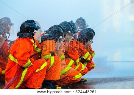Firefighters Training Image & Photo (Free Trial) | Bigstock