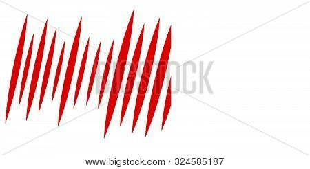 Red Claw Mark. Vector & Photo (Free Trial) | Bigstock