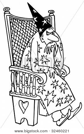 Magician Angry Vector & Photo (Free Trial) | Bigstock