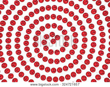 Sad Faces Arranged Image & Photo (Free Trial) | Bigstock