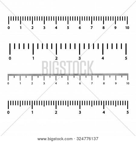 Black Scale Numbers Vector & Photo (Free Trial) | Bigstock